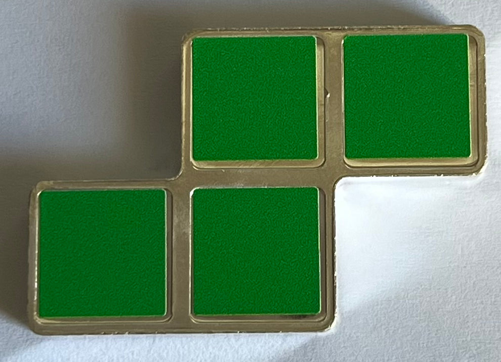 2023 Tetris™ Niue 1 oz Silver $2 S-Tetrimino Block (Green) – Goldex168